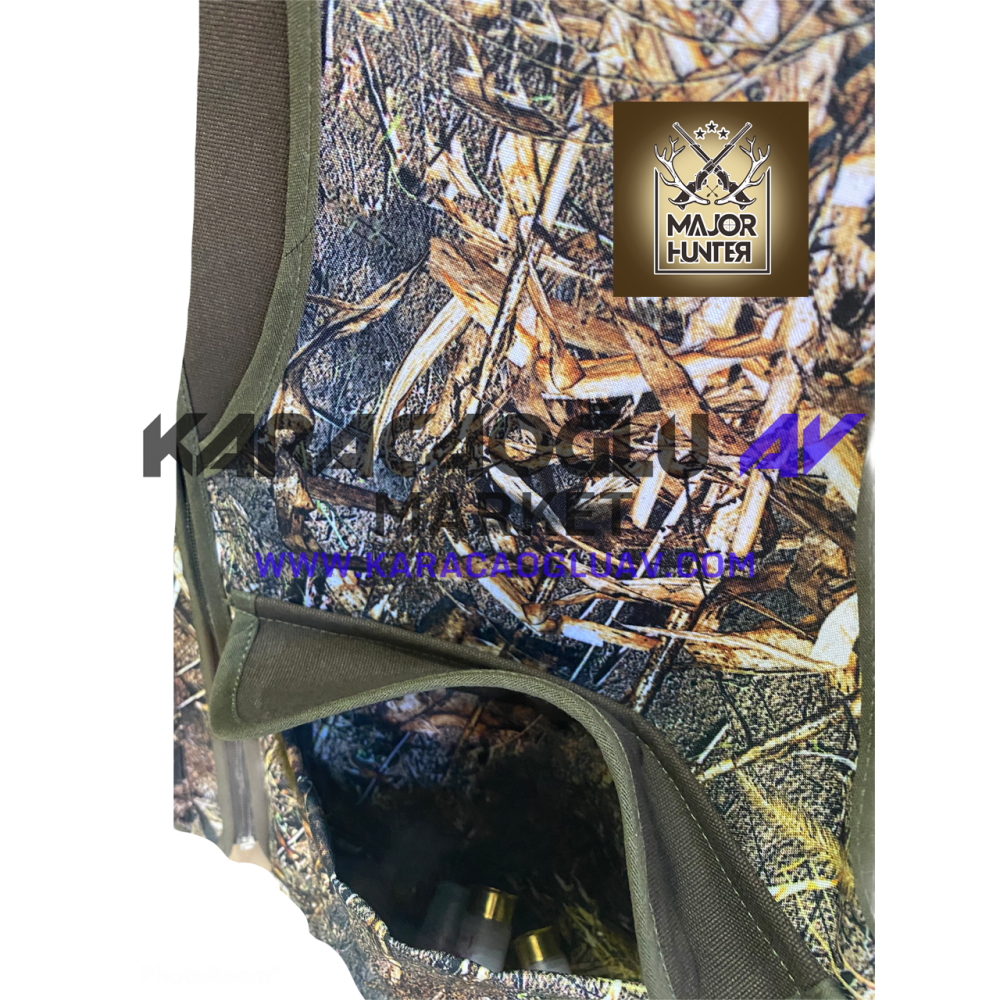 MAJOR HUNTER İNCE SAZ DESEN YELEK